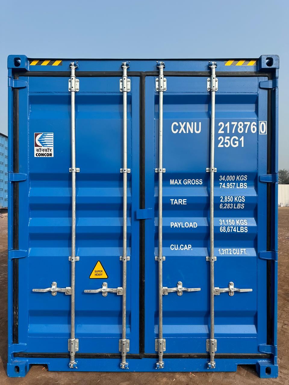 20 FEET HC CONTAINER – Kalyani Cast Tech Ltd